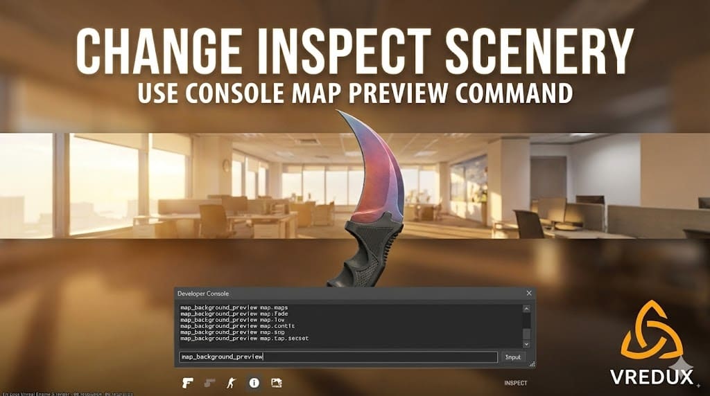 Change CS2 (CS:GO) background profile: how to custom | VREDUX.COM