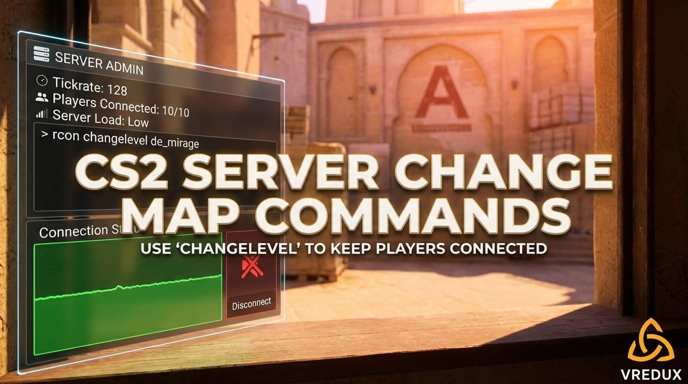 CS2 change map command: how to switch the map in CS GO 2 | VREDUX.COM