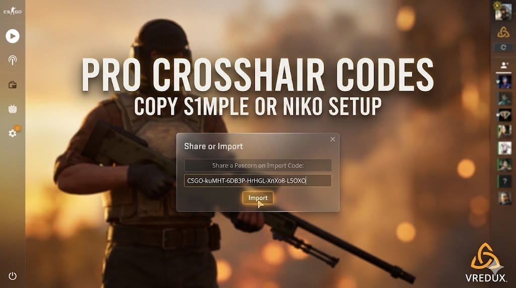 How to change crosshair in CS2 (CS:GO): commands, color, dot, console ...