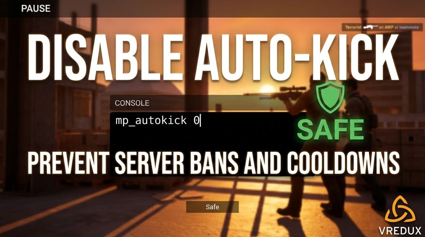 CS/CS2: Friendly Fire Console Command & Server Enable Guide | VREDUX.COM