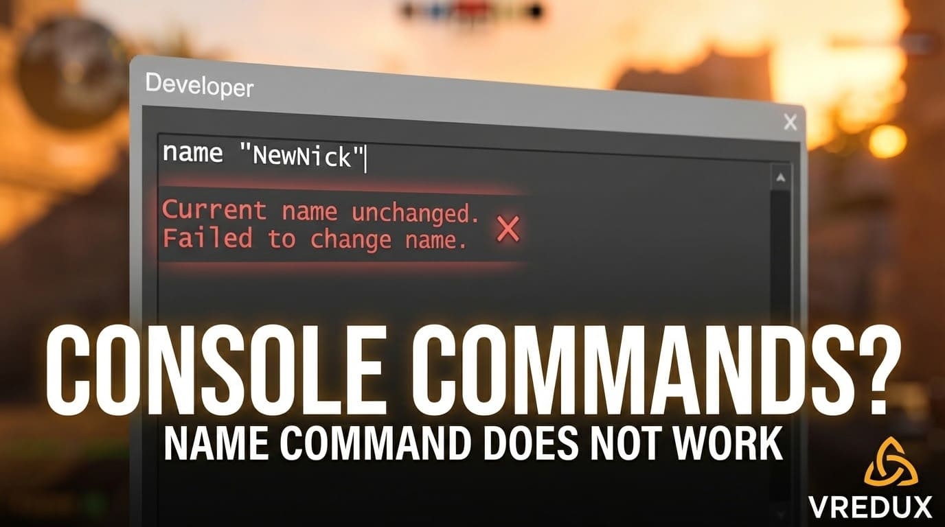 Change name in CS2 (CS:GO): how to, console, username changer | VREDUX.COM
