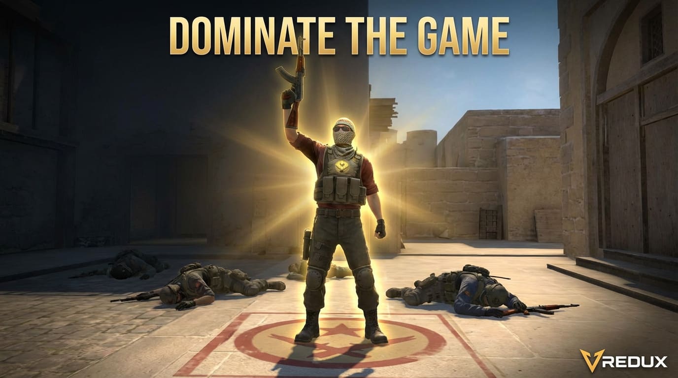 CS2 (CS:GO) boost player contrast command graphics | VREDUX.COM